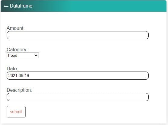 Expenses Tracker App using Django and Pandas. | by Carlos Armando Marcano Vargas | Dev Genius