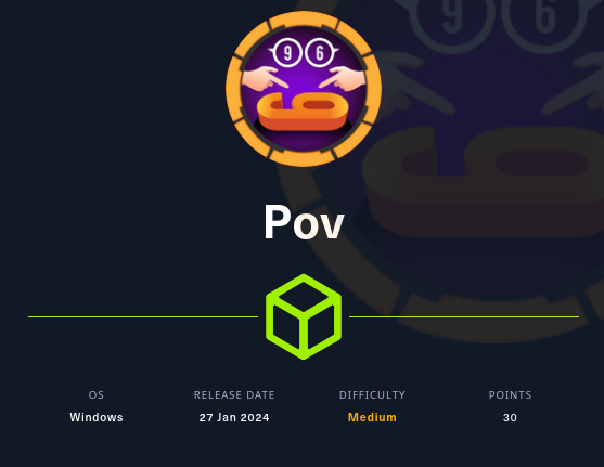 HackTheBox Writeup —POV. Table Of Contents : | by moko55 | Jun, 2024 ...
