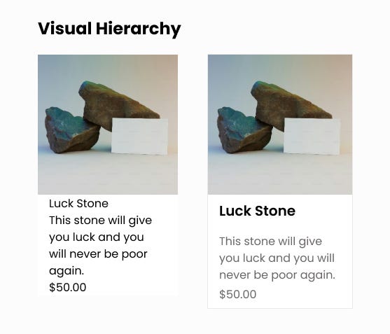 Six Visual Design Principles. For aesthetics, visual design… | by ...