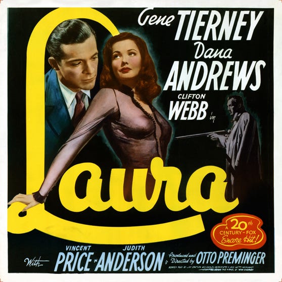 Classic 40s Movie: “Laura” | by Scott Myers | Go Into The Story