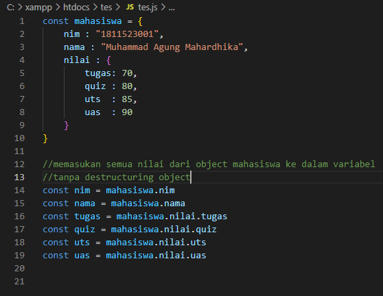 Destructuring assignment pada Javascript | by M Agungmahardika | Medium