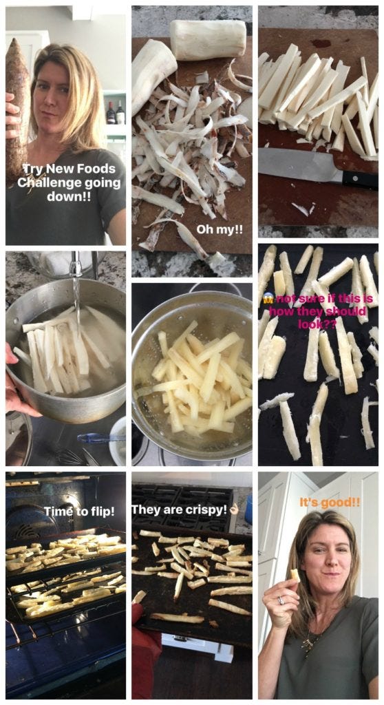 Try New Foods Challenge: Week 1 Update | by Christina Adams | Medium