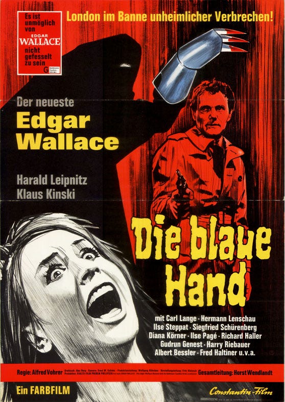 For Krimi sakes, an intro to German crime films and Edgar Wallace. | by ...