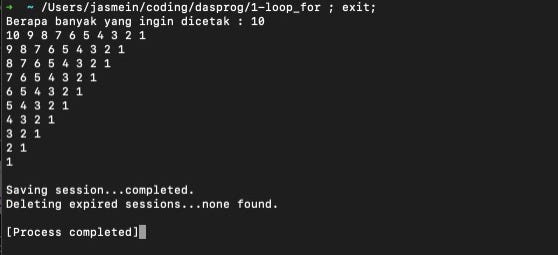 Program C++ : Looping menggunakan FOR Loop (Perulangan) | by Jasmeinalbaar | Medium