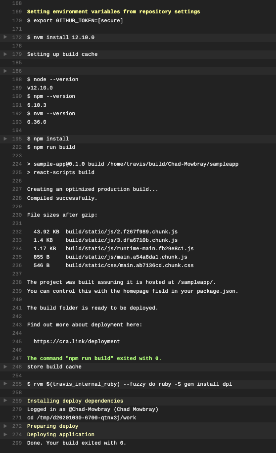 A React Application on Github Pages with Travis CI | by Chad Mowbray ...