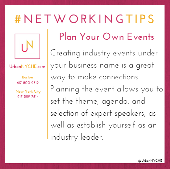 Tips for Launching Your Own Networking Event | by uNSBN|UrbanNYCHE.com | Medium