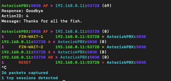 AMI Asterisk Manager Interface - Como hacer Debug (Parte 1 - Usando TCPick) | by Samuel Vargas ...