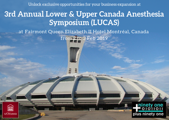 3rd Annual Lower & Upper Canada Anesthesia Symposium (LUCAS) | by ...