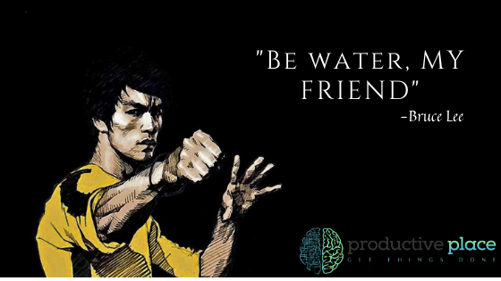 Don’t let anything stop your flow, be like water | by Angel Fields | Medium
