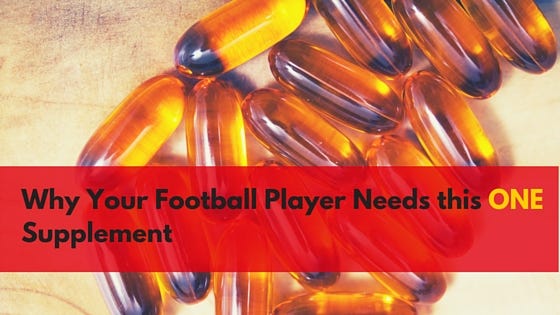 Why Your Football Player Needs this One Supplement | by Dr. Jonathan ...