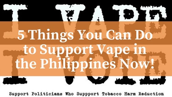 5 Things You Can Do to Support Vape in the Philippines Now! — Vapephil ...