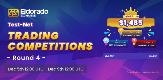 El Dorado Exchange — Final TestNet Trading Competition (Competition ...