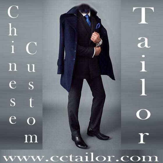 Bespoke Tailored Suit. Chinese Custom Tailor Offer You Custom… | by ...