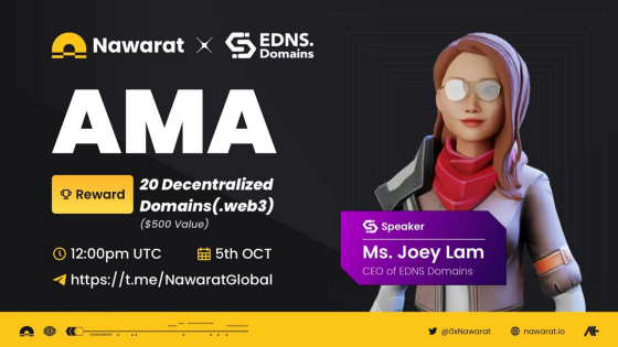 AMA Recap : EDNS X Nawarat. I am writing this article as an… | by Ginolamathus | Medium