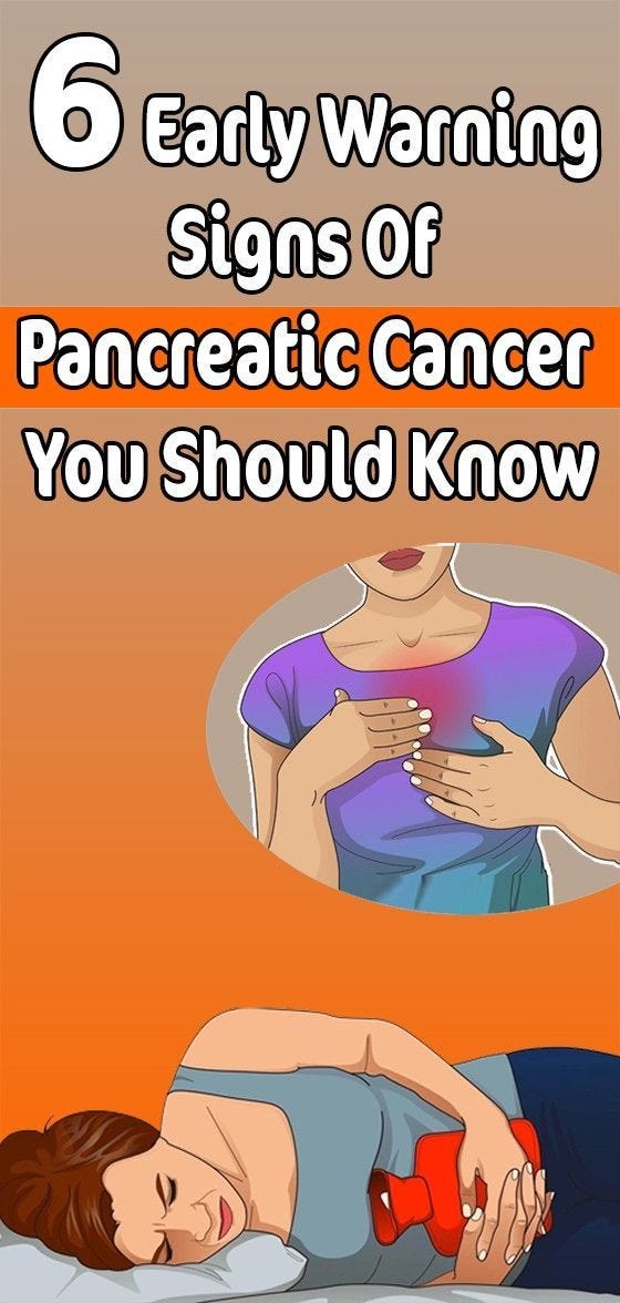 6 early warning signs of pancreatic cancer you should know - Lexi ...