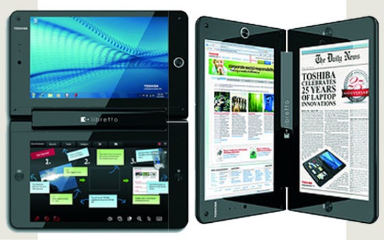 The Toshiba Libretto: Dual Screen Laptop? | by Kevin Minott | komverse ...