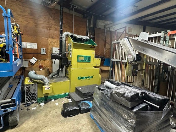 Polystyrene Hot Melting Machine VS Polystyrene Compactor | by GREENMAX ...