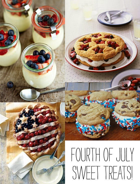 Fourth of July Sweet Treats!. I love holidays, and the Fourth of July ...