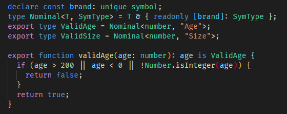 Typescript Nominal Types using Symbols - Gabriel Eduardo de Lima ...