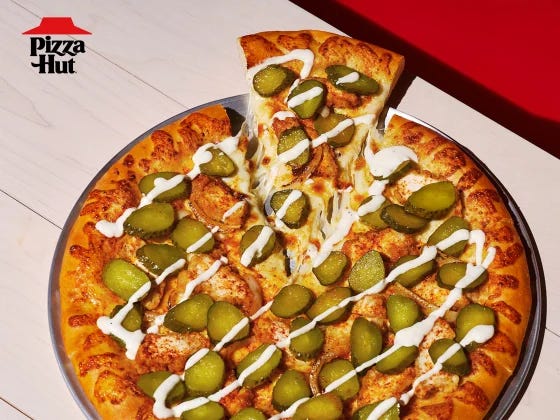 Get Ready for a Flavor Explosion: Pizza Hut Unveils the Pickle Pizza ...