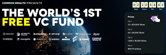 Commonwealth ($WLTH) — a breakdown on the first “free” VC Fund