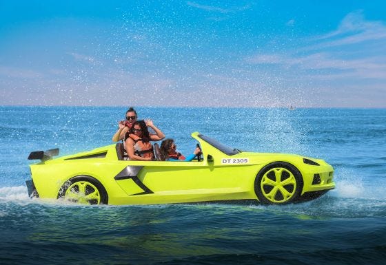 Explore Dubai’s Waters with Water Jet Car Riding | by Beach Riders ...