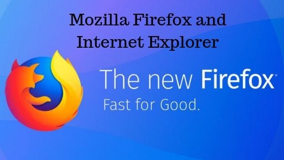 Mozilla Firefox and Internet Explorer — Website Losing Sales Due to ...
