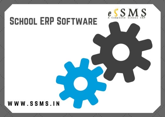 School ERP Software | eSSMS. School ERP or School Automation… | by Sonet Microsystems | Medium