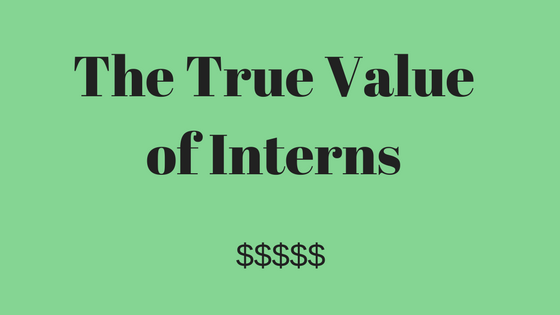 The True Value of Interns. Paid Interns/Co-Ops see greater offer… | by ...