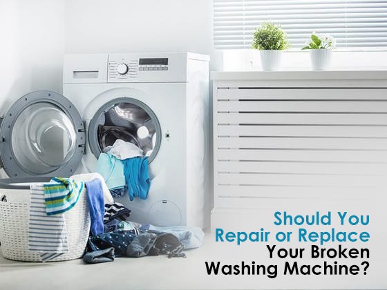 Should You Repair or Replace Your Broken Washing Machine? | by Jevesh ...