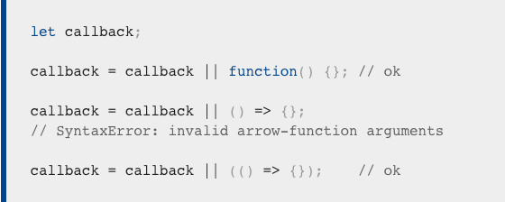 Arrow Function Expression. Let’s talk about arrow function… | by Sin ...