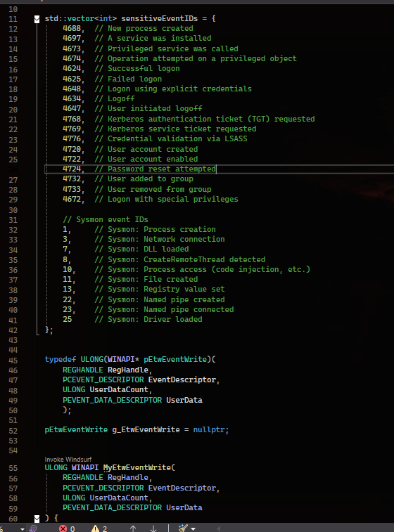 ETW Interceptor. Welcome to this new Medium post! Today… | by S12 - 0x12Dark Development | Medium