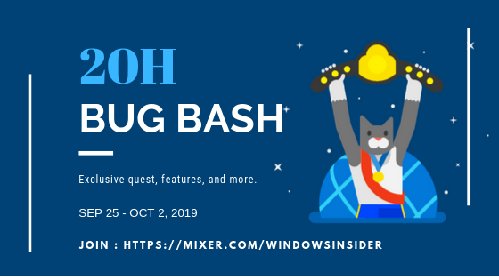 Microsoft Windows Bug Bash. The Bug Bash main goal is to improve… | by ...