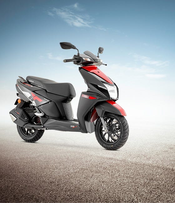 TVS NTORQ 125 — India’s First Bluetooth Connected Scooter with Racing ...