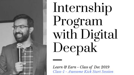 Internship Program with Digital Deepak — What we learned | by Paridigitalagency | Medium