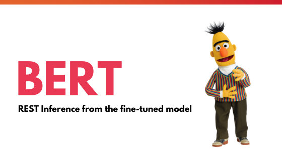 BERT — REST Inference from the fine-tuned model | by jagesh maharjan ...