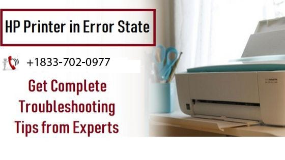Fix HP Printer In Error State. Each time you send a file to print, the ...