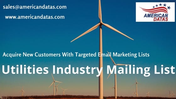 Create your Business Campaigns Perfectly with Water Utility Industry ...