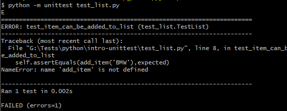 Introduction to Unit Testing in Python using unittest framework Part 1 ...
