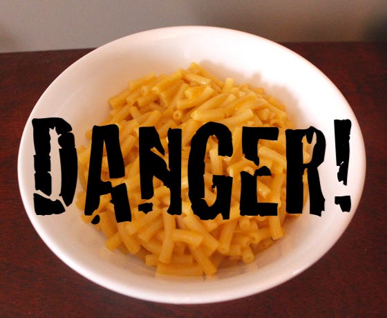 Smack and Cheese. When food attacks | by John Werth | MuddyUm