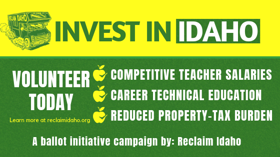 Reclaim Idaho Files “Invest in Idaho” Initiative to Retain Teachers and ...