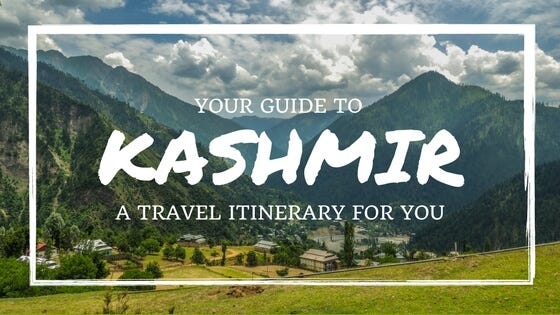 Where You Should Visit When In Kashmir? | by Tirthankar Bose | The Poor Nomad | Medium