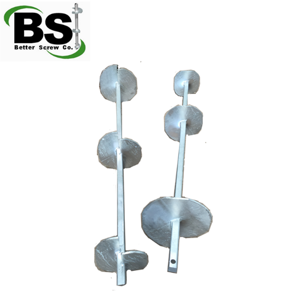 square bar shaft helical pile - Maggie Zhang - Medium
