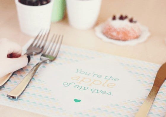 Restaurant Placemats. Outside traditional media, advertisers… | by ...