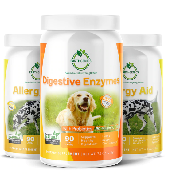 Allergy Max Dog Supplements — Earthgenics - Earthgenics - Medium