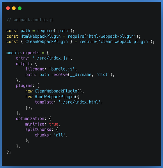 JavaScript Webpack Configuration. Production Builds & Environment Handling - Tech Guys 2 Go, LLC