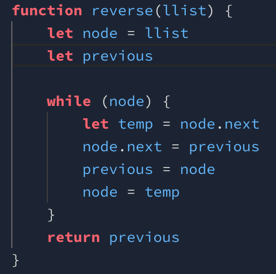 Reverse a Linked List Hacker Rank Javascript Solution - Megan - Medium
