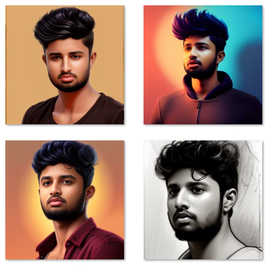 Generate AI artwork of your Face with AI | Use Dreambooth to generate ...