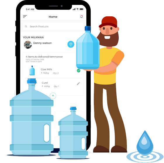 Water Delivery App. Water and beverage companies are… | by Mile Now ...