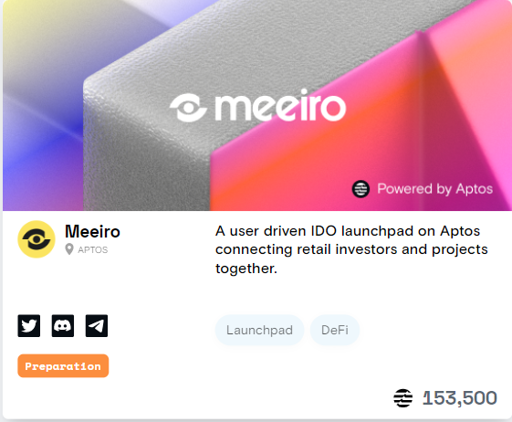 Meeiro — The first Launchpad project was built on the most potential Blockchain system 2022 ...